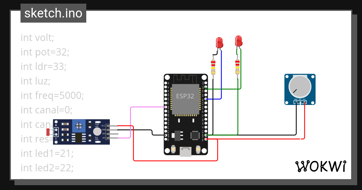 EJERCICIO 7 - Wokwi ESP32, STM32, Arduino Simulator