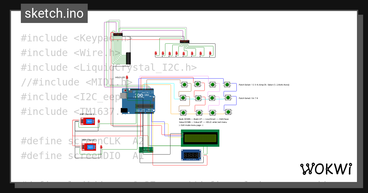 Octopus Switcher Wokwi Esp32 Stm32 Arduino Simulator
