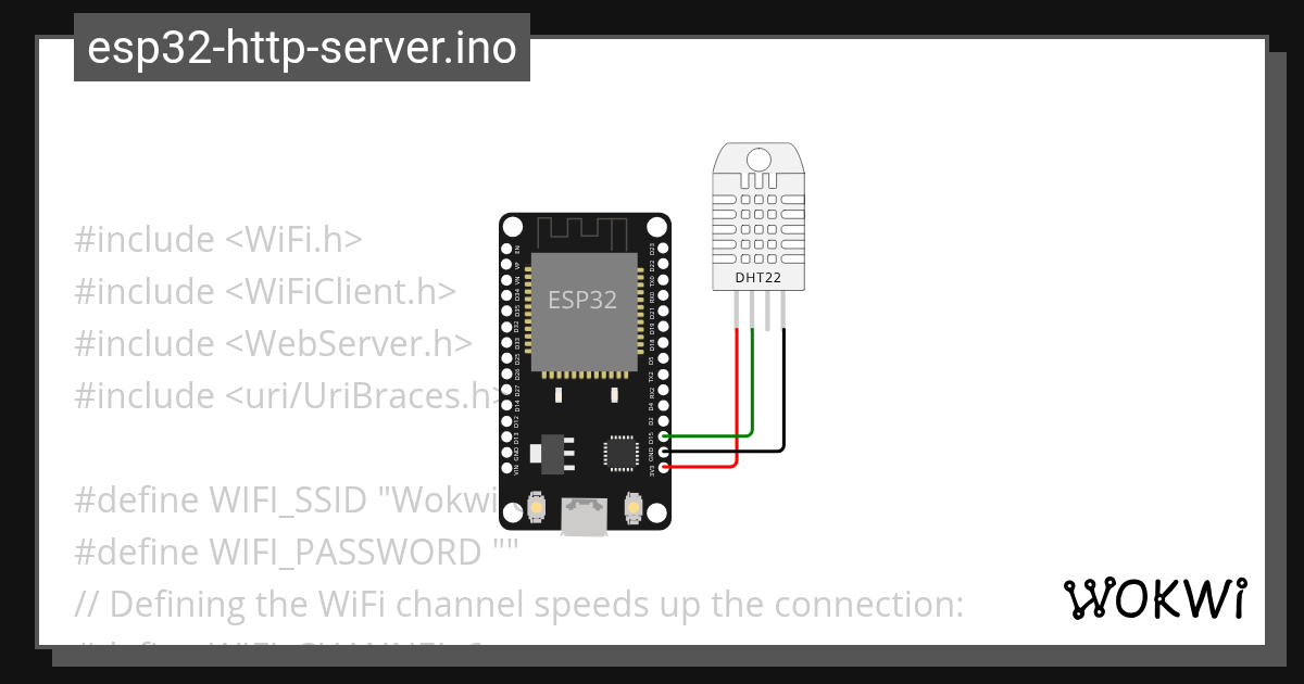 B20DCCN617 - ESP32 HTTP WEB SERVER - Wokwi ESP32, STM32, Arduino Simulator