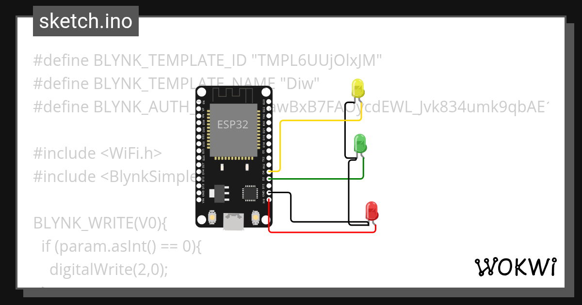3 - Wokwi ESP32, STM32, Arduino Simulator