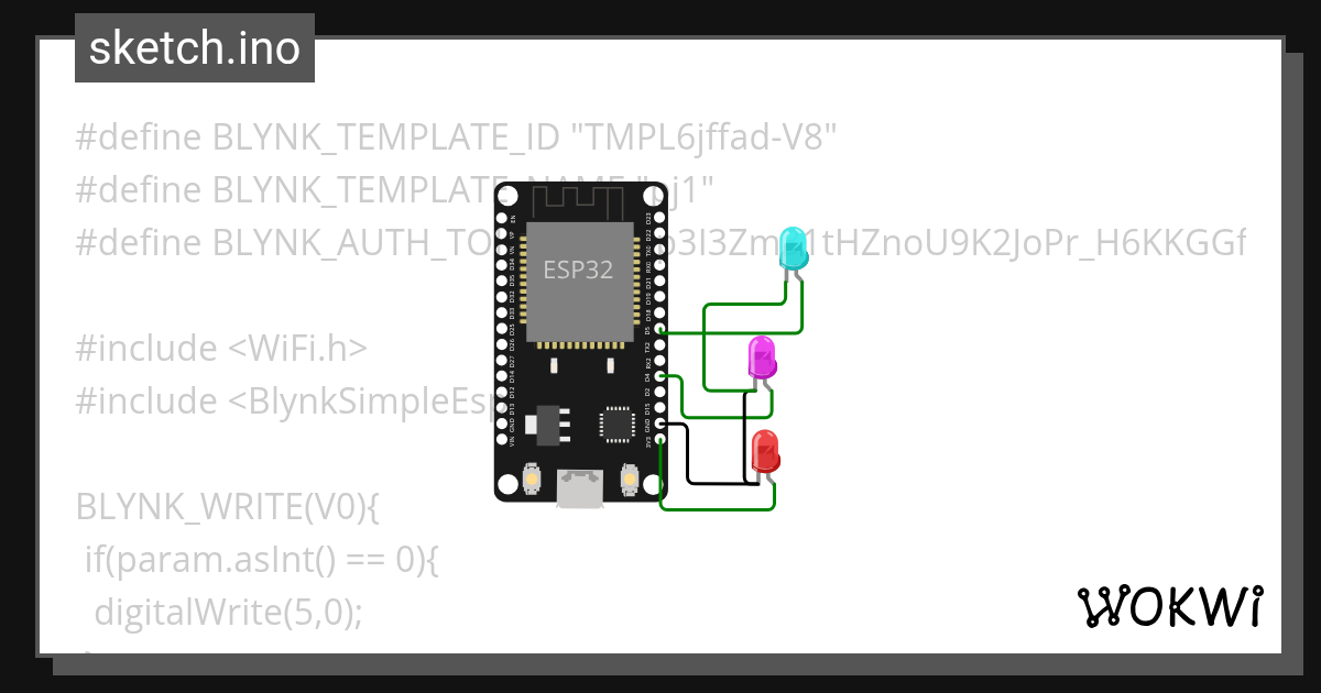3 - Wokwi ESP32, STM32, Arduino Simulator