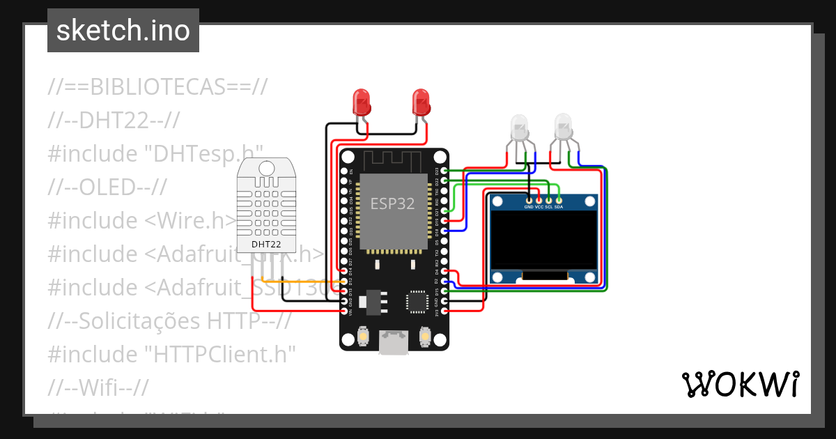 Wokwi - Online ESP32, STM32, Arduino Simulator