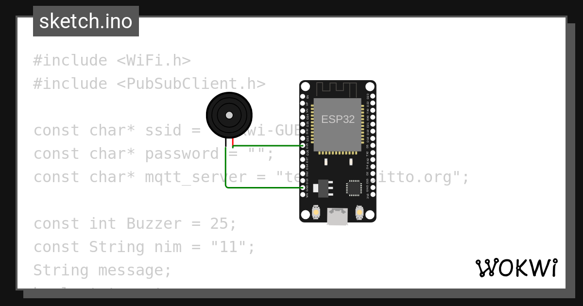 Quis Bang Bintang Wokwi Esp32 Stm32 Arduino Simulator