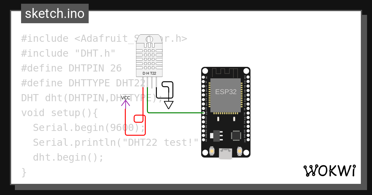 Temp Sensor Lcd Wokwi Esp32 Stm32 Arduino Simulator