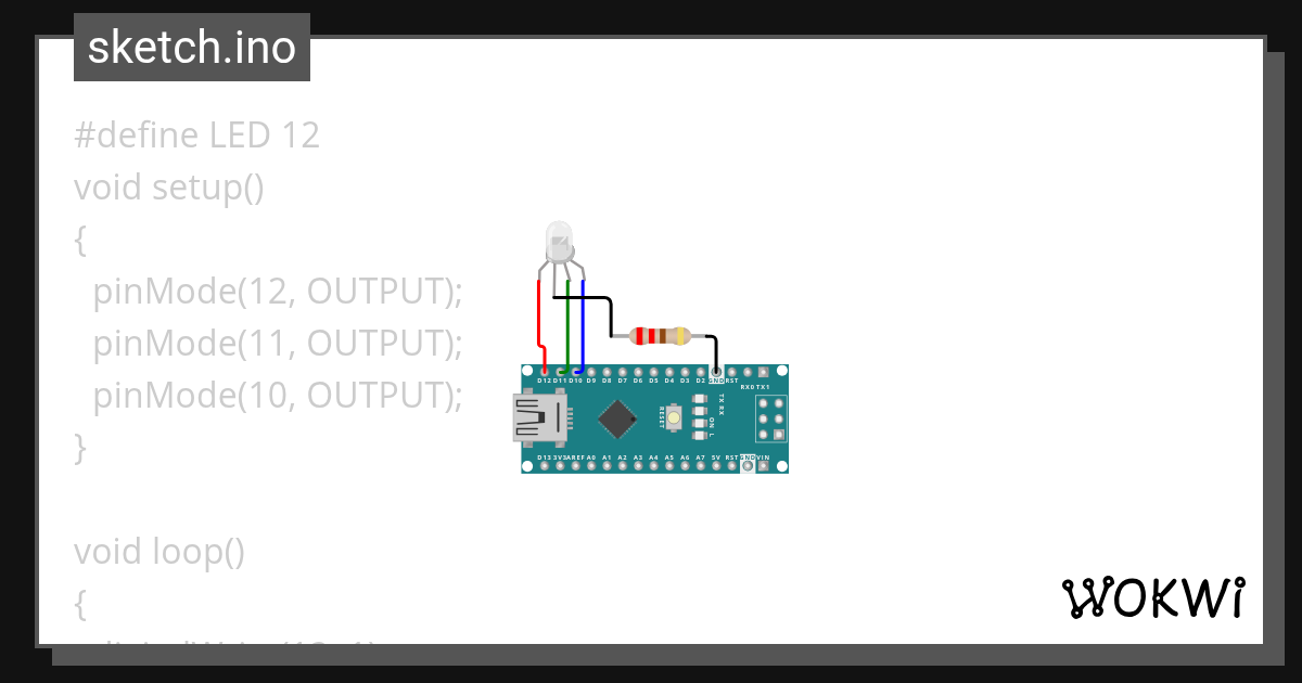 LED_TEST Copy RGB - Wokwi ESP32, STM32, Arduino Simulator