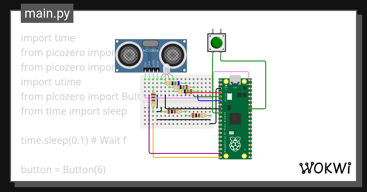 Ultrasonic Copy (3) - Wokwi ESP32, STM32, Arduino Simulator