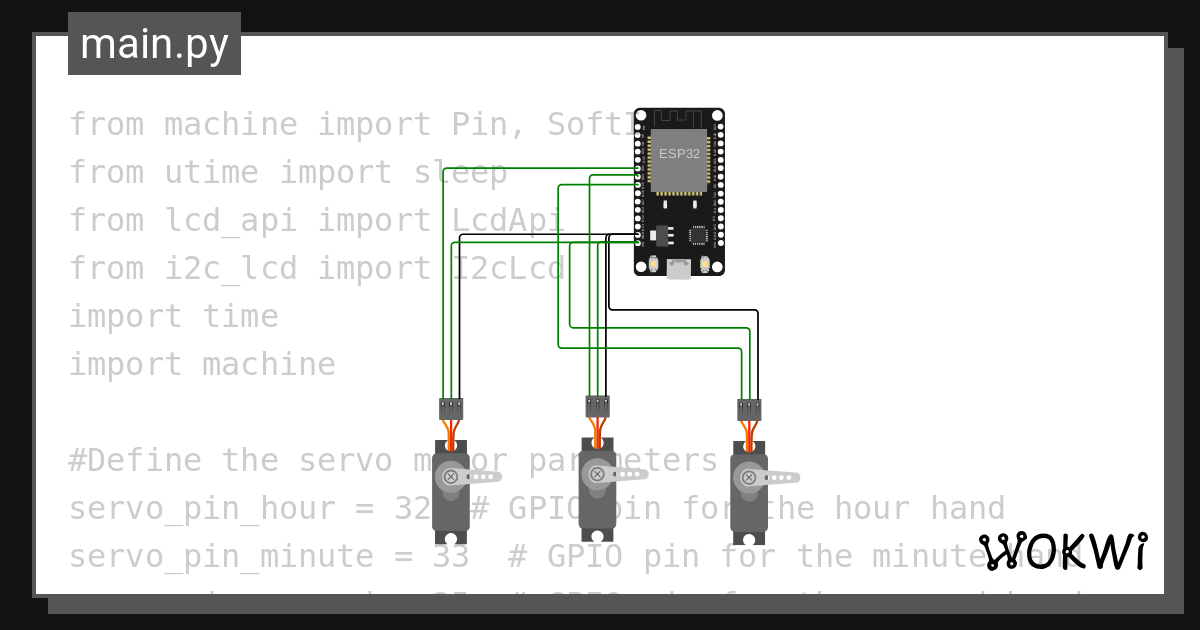 Micropython Esp32 Clock Copy Wokwi Esp32 Stm32 Arduino Simulator 2264