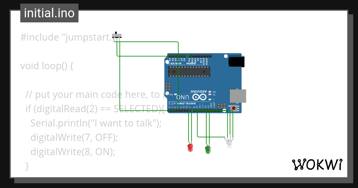 starting shell Copy - Wokwi ESP32, STM32, Arduino Simulator