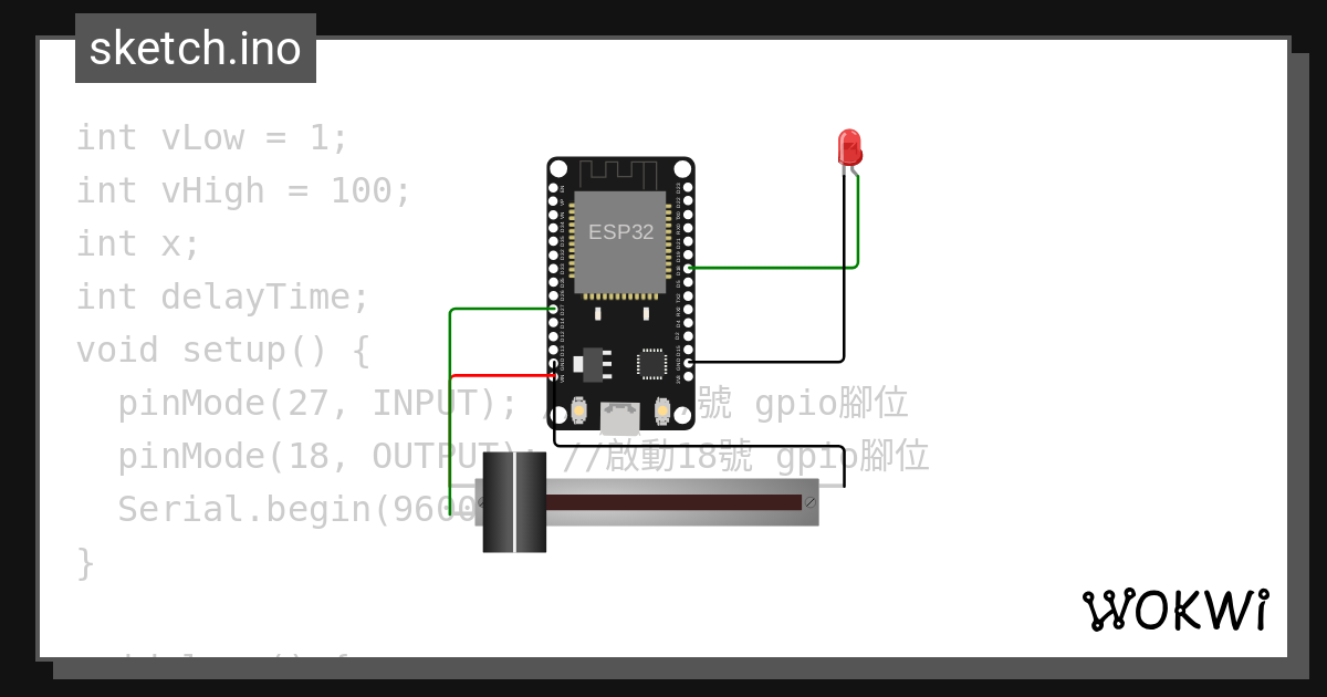 機電與物理閃頻儀30202 Wokwi Esp32 Stm32 Arduino Simulator 3826
