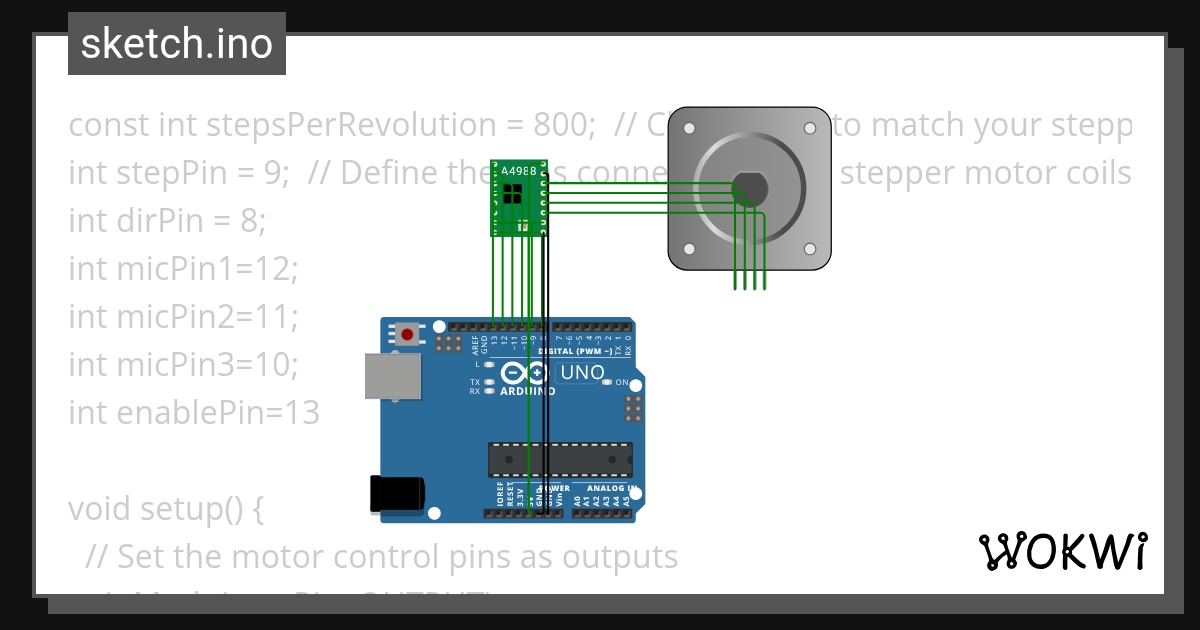 stepper 1 - Wokwi ESP32, STM32, Arduino Simulator