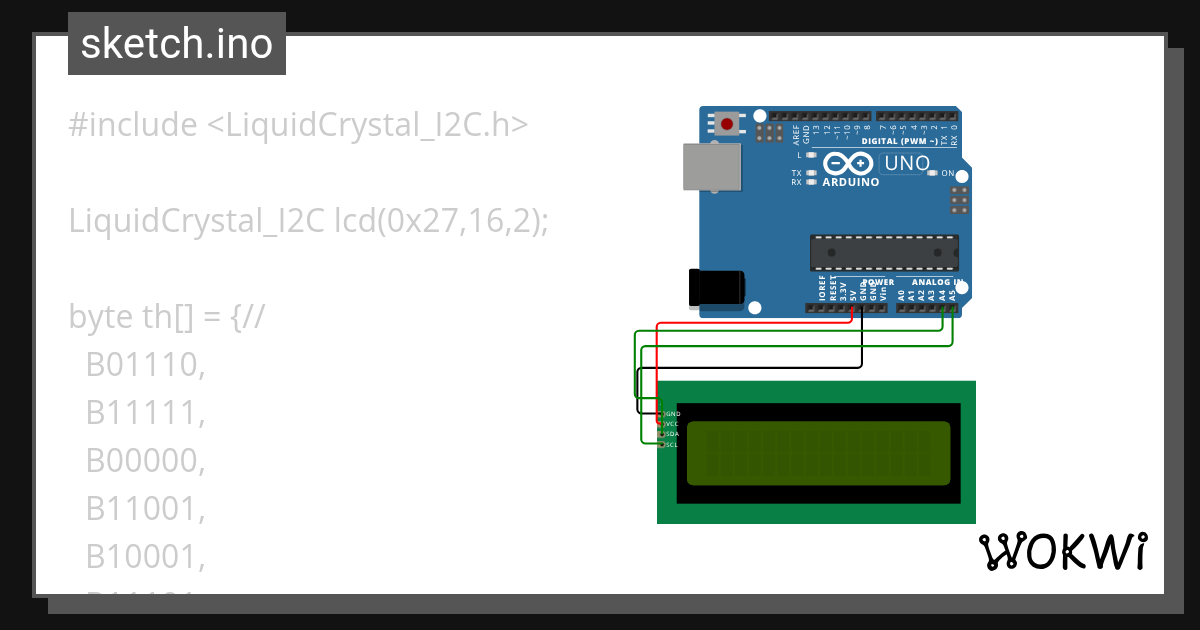 lcd thai - Wokwi ESP32, STM32, Arduino Simulator