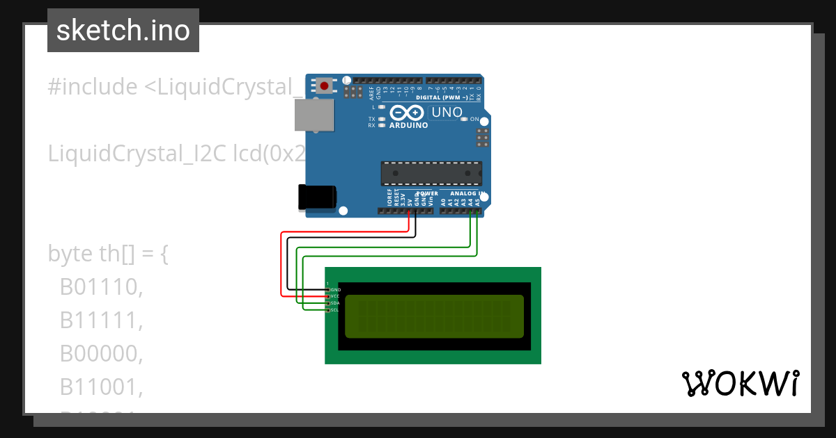 lcd thai - Wokwi ESP32, STM32, Arduino Simulator