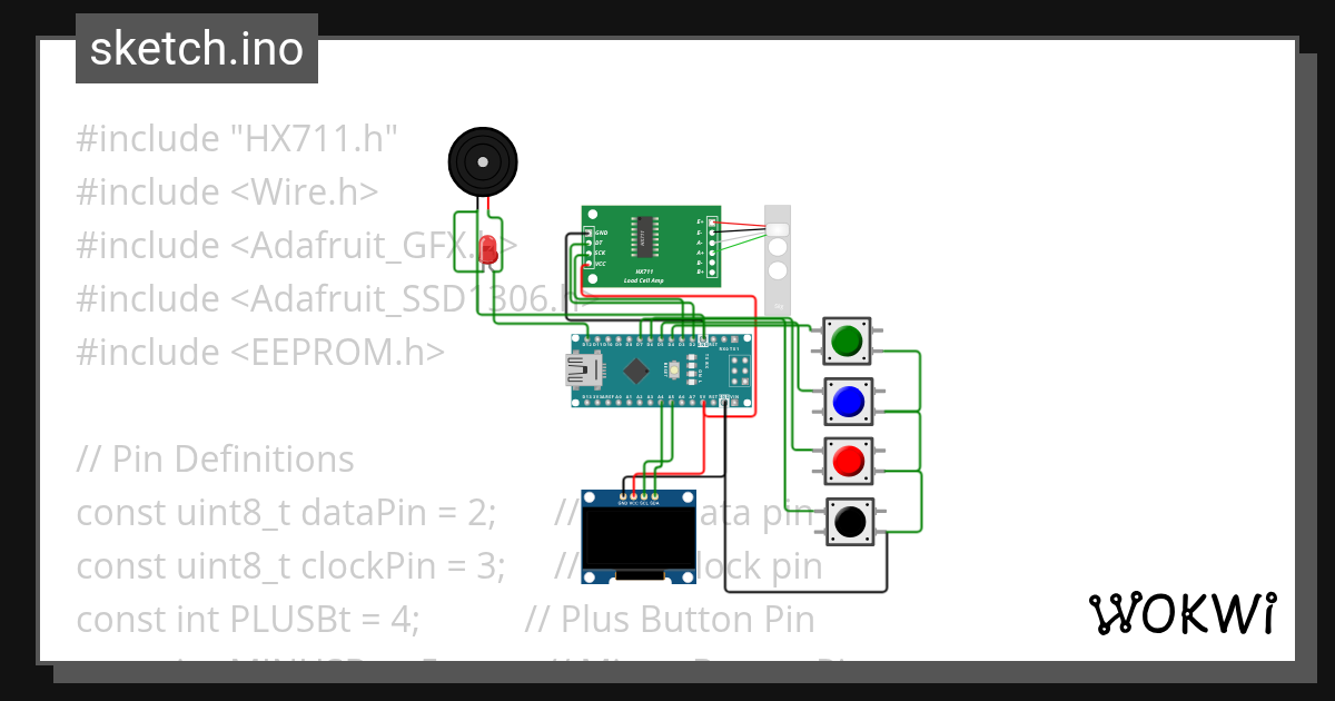 Ardu torque rench - Wokwi ESP32, STM32, Arduino Simulator