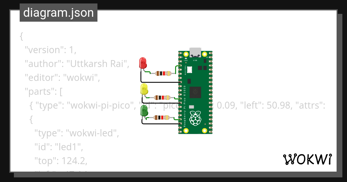 Exp_1_Obj1 - Wokwi ESP32, STM32, Arduino Simulator