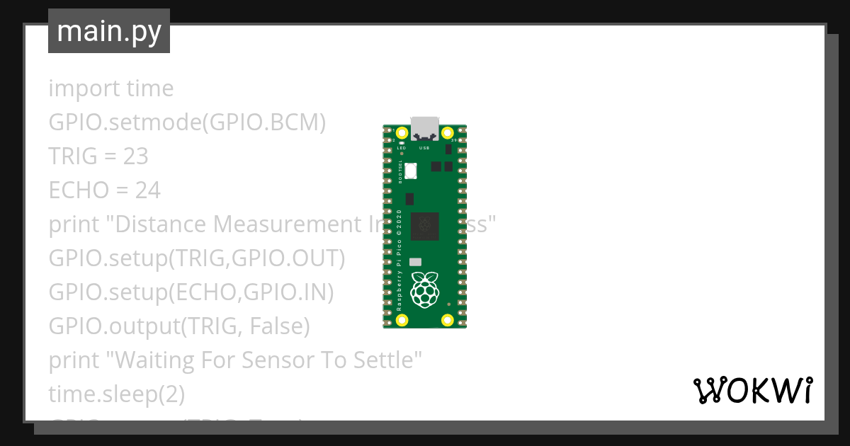 Hcsr04 Sensor Wokwi Esp32 Stm32 Arduino Simulator 