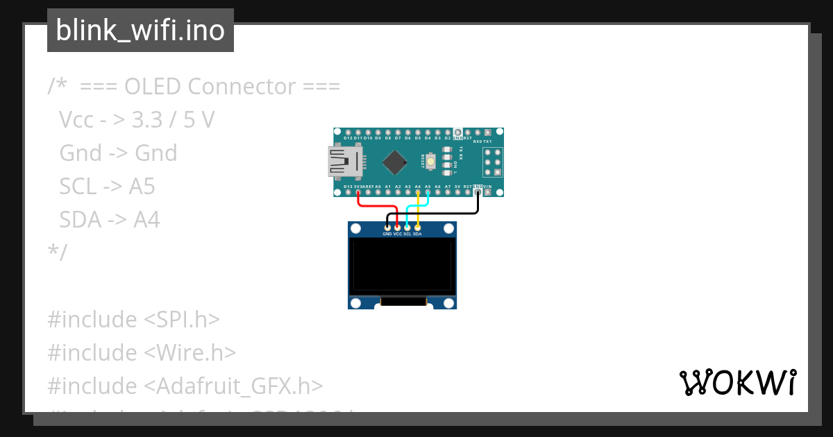 blink_wifi.ino - Wokwi ESP32, STM32, Arduino Simulator