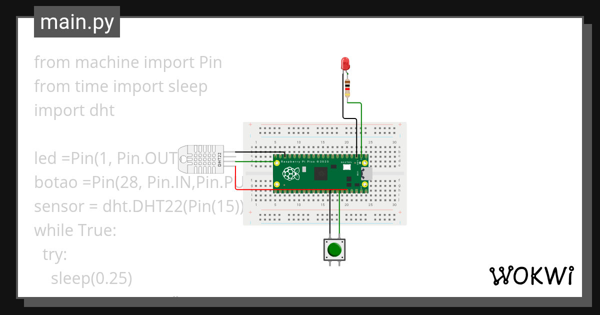 AULA 3 - Wokwi ESP32, STM32, Arduino Simulator