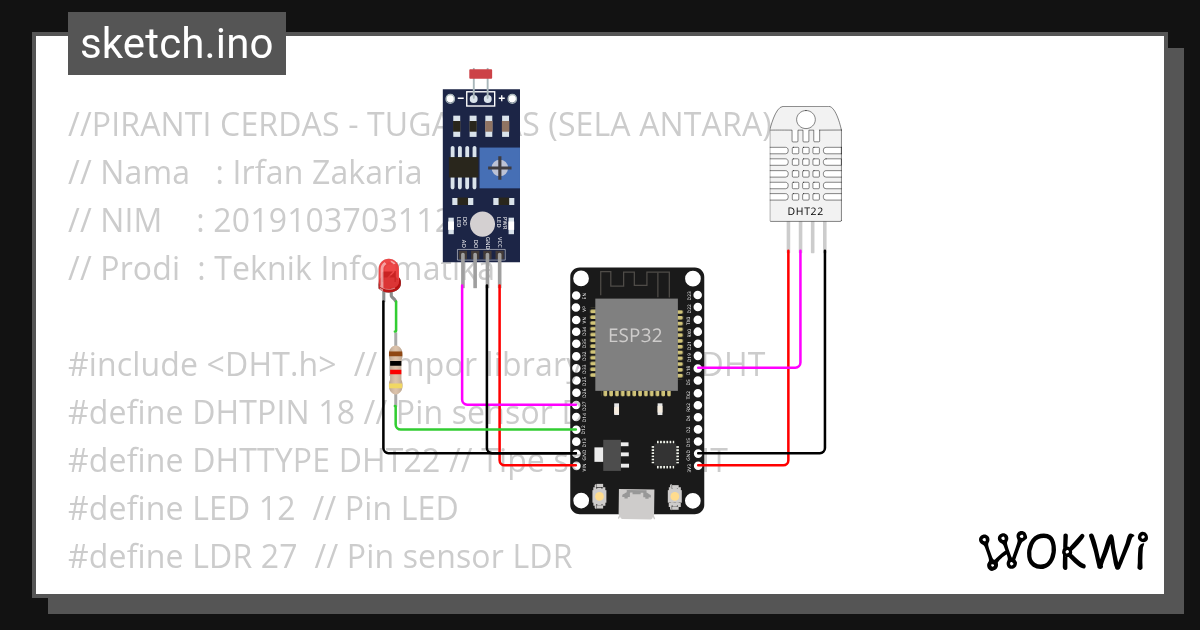 Wokwi - Online ESP32, STM32, Arduino Simulator