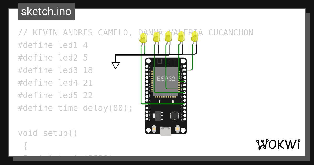 Punto 8 Wokwi Esp32 Stm32 Arduino Simulator