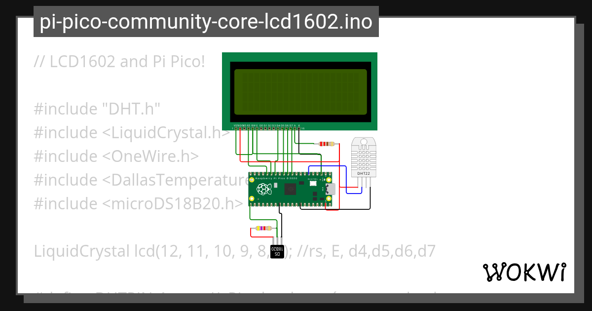 proyecto Hallbar lcd1602.ino - Wokwi ESP32, STM32, Arduino Simulator