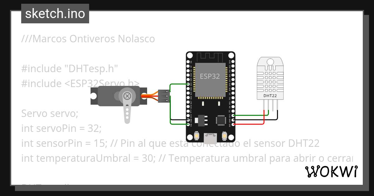 Servo1 - Wokwi ESP32, STM32, Arduino Simulator