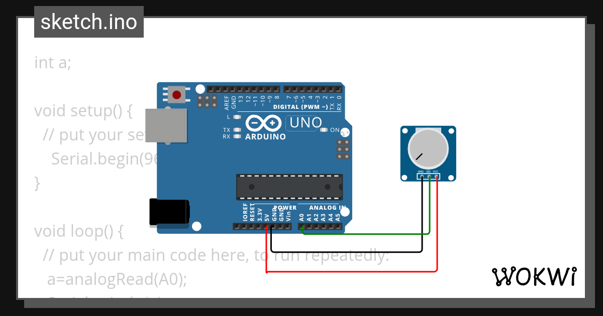 analog - Wokwi ESP32, STM32, Arduino Simulator