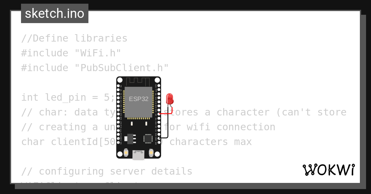 Class 293 Mqtt Connection Wokwi Esp32 Stm32 Arduino Simulator