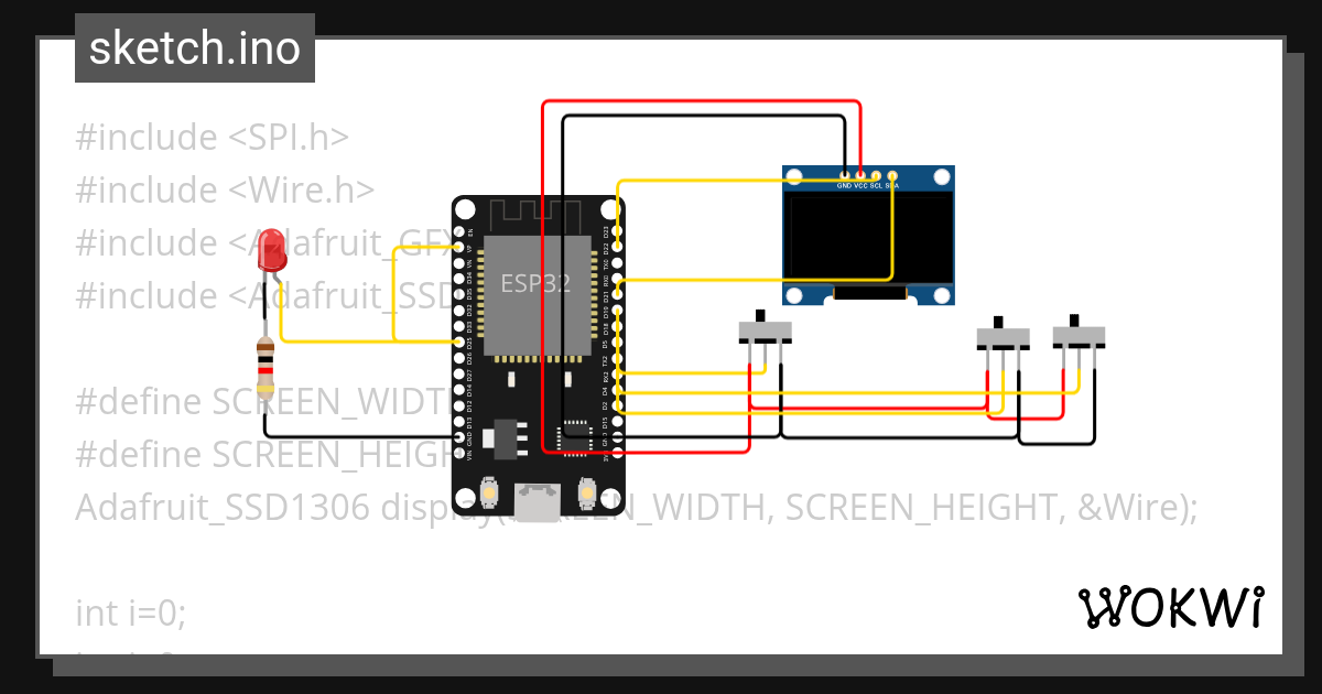 Lab6.3 - Wokwi ESP32, STM32, Arduino Simulator