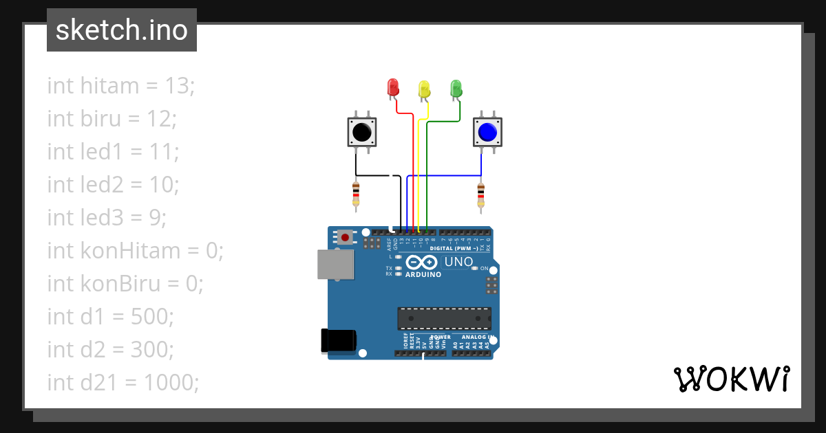 Tugas Mas Rifqi - Wokwi ESP32, STM32, Arduino Simulator