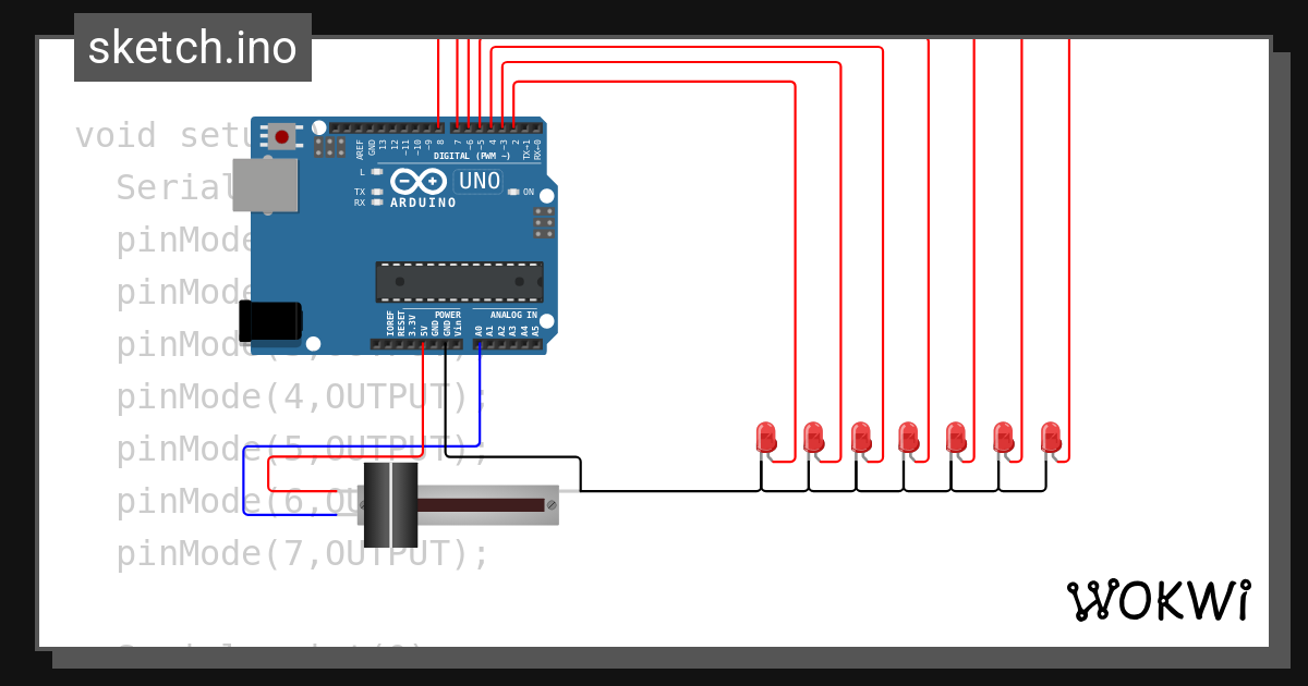 6led Wokwi Esp32 Stm32 Arduino Simulator 0812