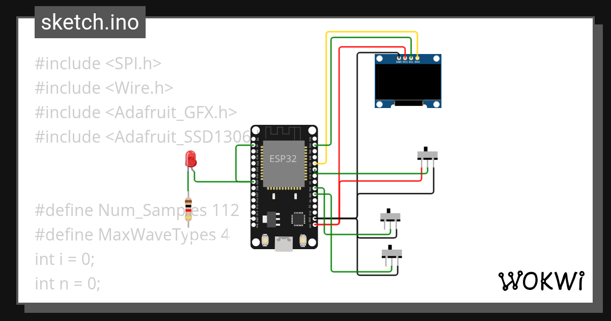 Lab6.3 - Wokwi ESP32, STM32, Arduino Simulator