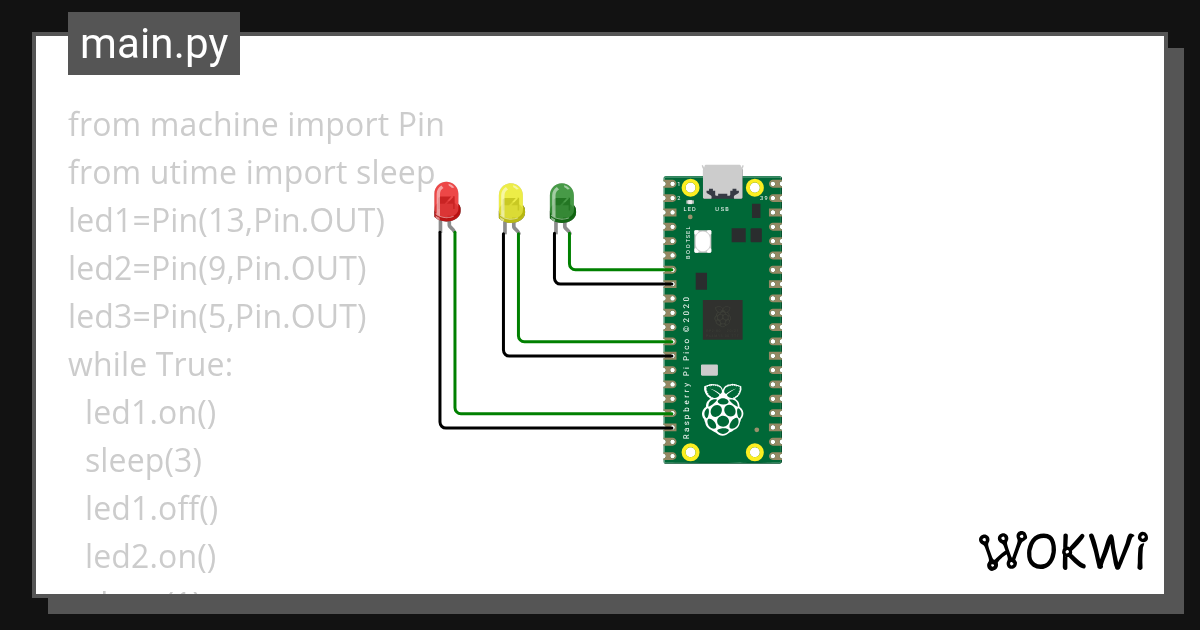Trafficlights Wokwi Esp32 Stm32 Arduino Simulator