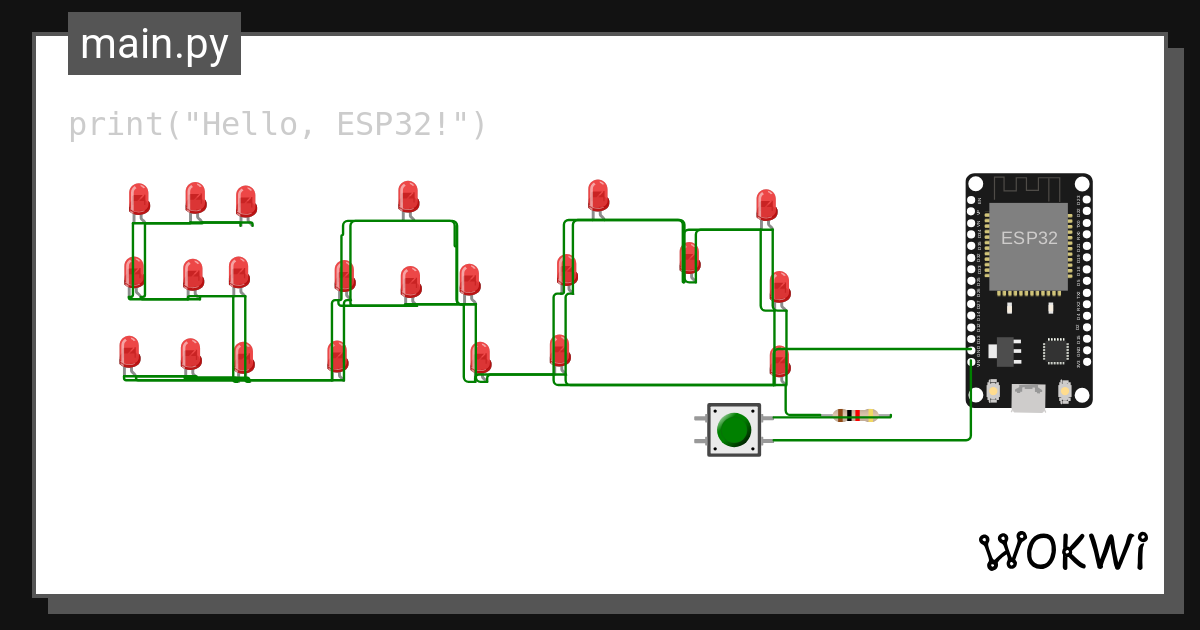 Sam Wokwi Esp32 Stm32 Arduino Simulator
