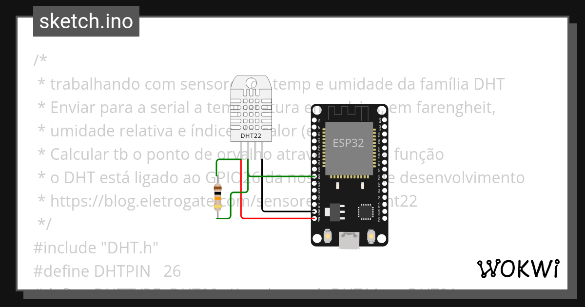 dht completo - Wokwi ESP32, STM32, Arduino Simulator