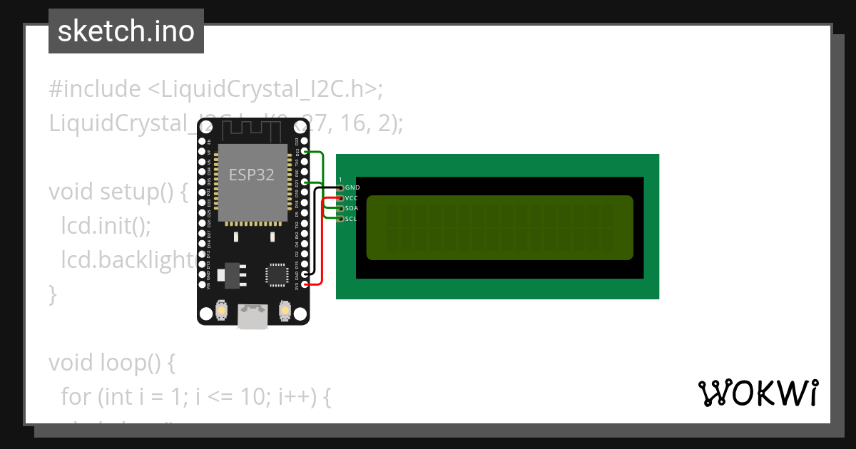C291.2 - Wokwi ESP32, STM32, Arduino Simulator