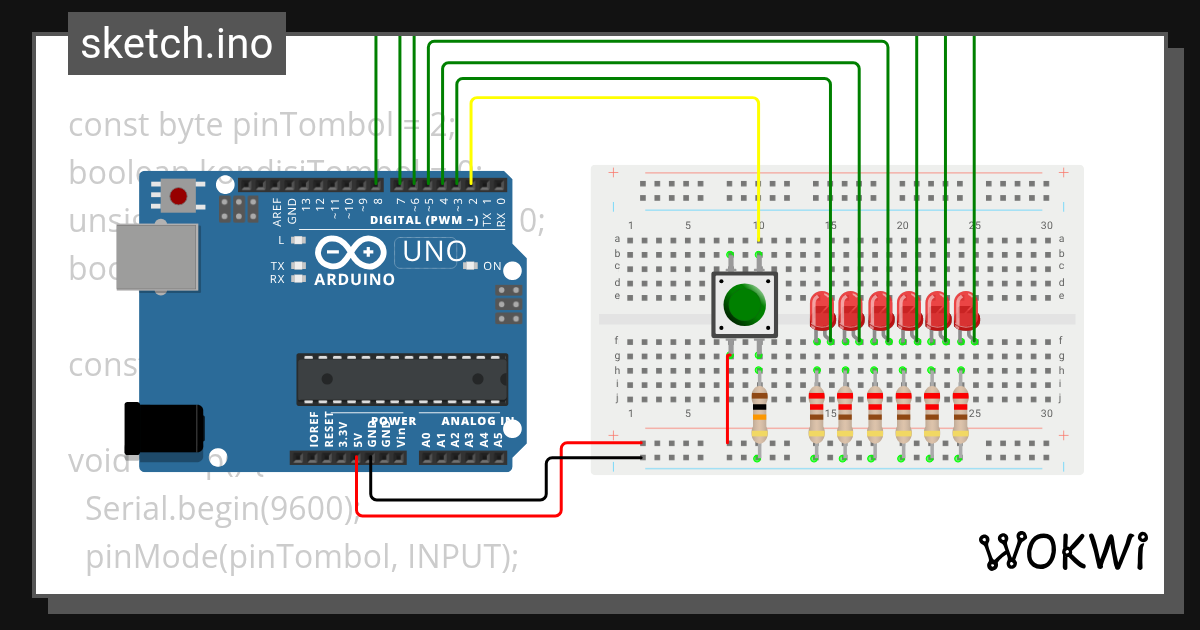 Pemrograman Button - Wokwi ESP32, STM32, Arduino Simulator Pemrograman Button - Wokwi ESP32, STM32, Arduino Simulator