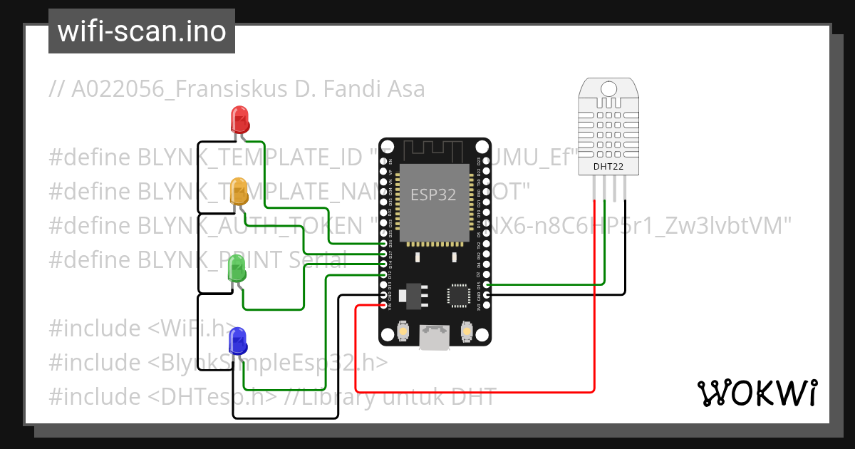 A022056_Fransiskus D. Fandi Asa_Blynk IOT - Wokwi ESP32, STM32, Arduino Simulator