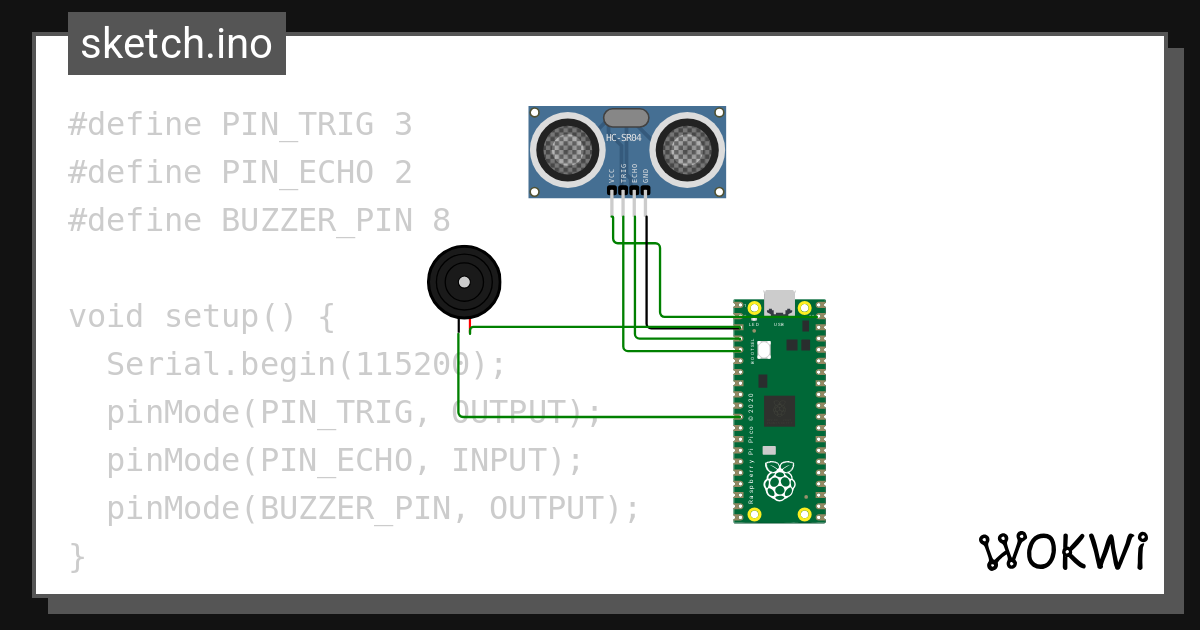Motion Sensor Raspberry Pi Wokwi Esp32 Stm32 Arduino Simulator