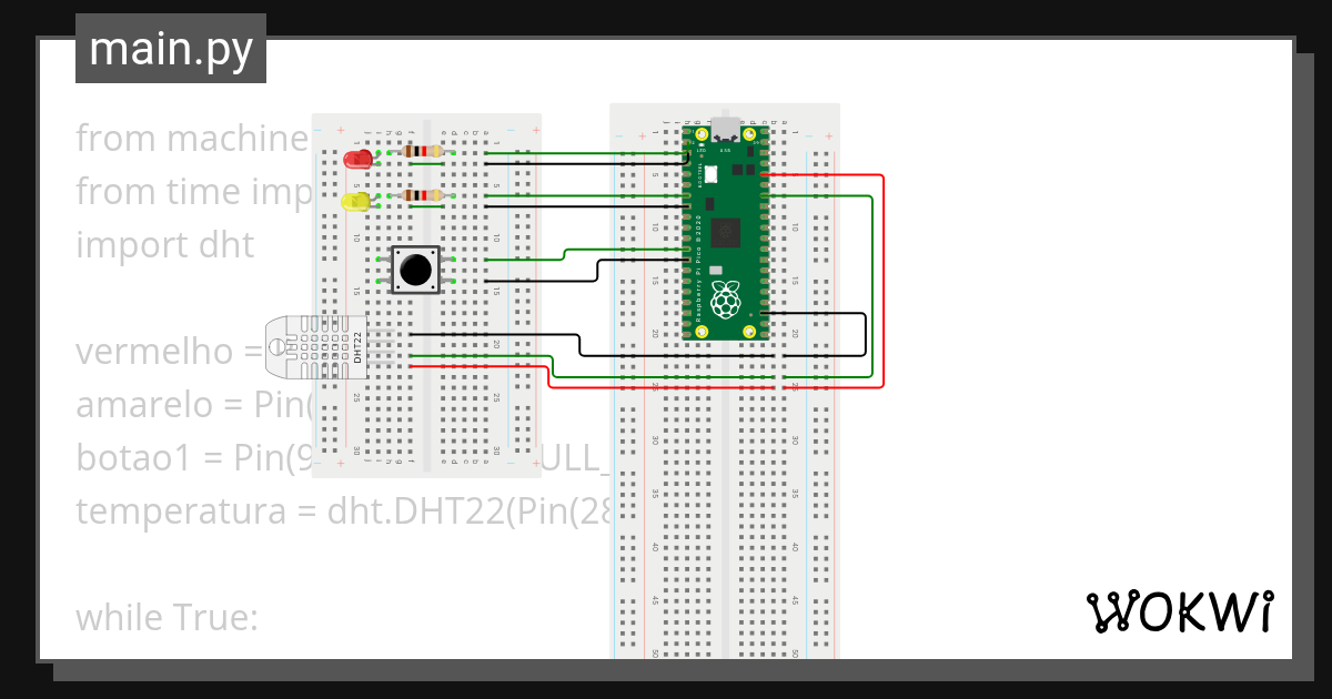 tarefa dia 15/09/2023 - Wokwi ESP32, STM32, Arduino Simulator