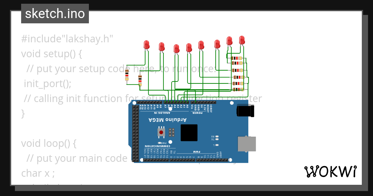 Esp2 Practise Led On Wokwi Esp32 Stm32 Arduino Simulator 7667