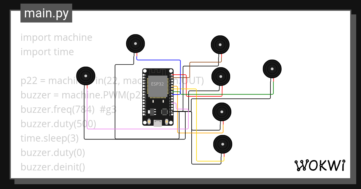 Wokwi - Online ESP32, STM32, Arduino Simulator