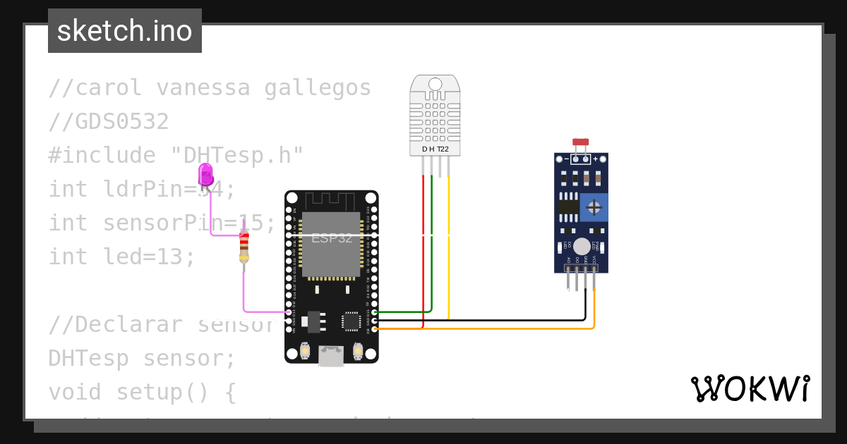 Proyecto8 Oscuridadluz Wokwi Esp32 Stm32 Arduino Simulator 7325