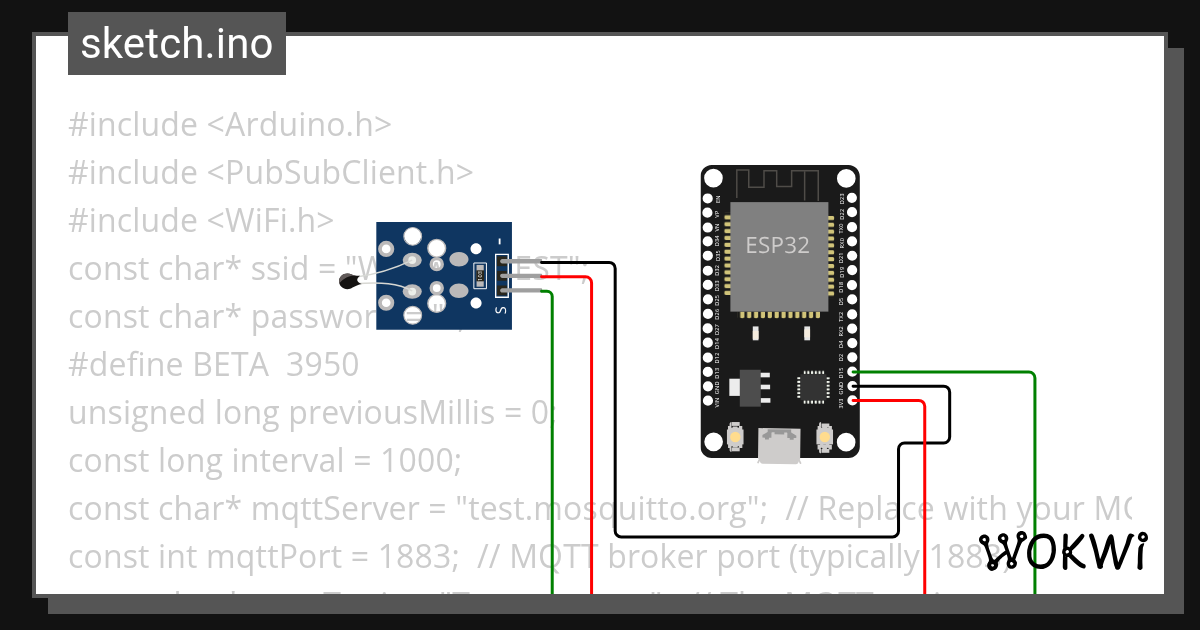 IOT_Temp - Wokwi ESP32, STM32, Arduino Simulator