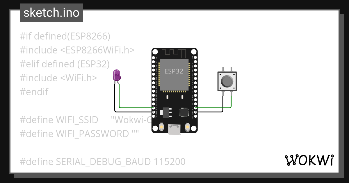 Mini Project 2 Wokwi Esp32 Stm32 Arduino Simulator 8309