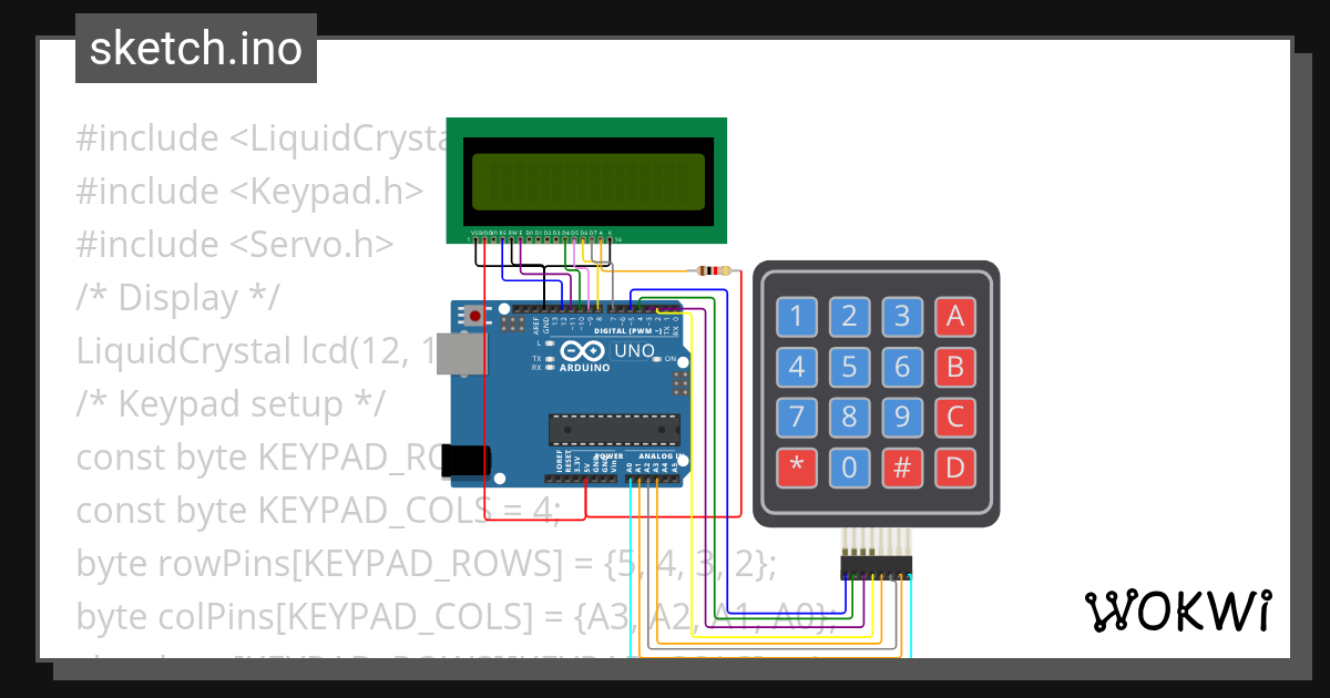 calculadora - Wokwi ESP32, STM32, Arduino Simulator
