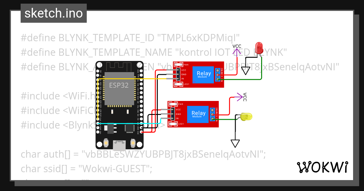 IOT LED BLYNK Copy - Wokwi ESP32, STM32, Arduino Simulator IOT LED BLYNK Copy - Wokwi ESP32, STM32, Arduino Simulator