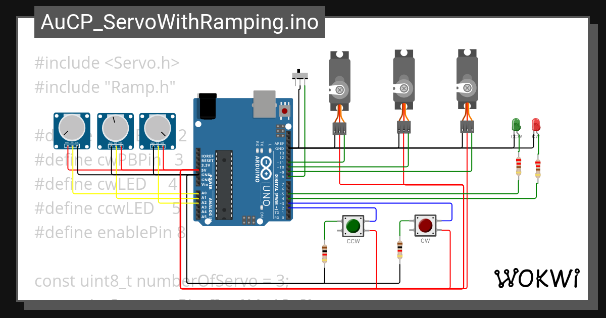 AuCP_ServoWithRamping Copy - Wokwi ESP32, STM32, Arduino Simulator