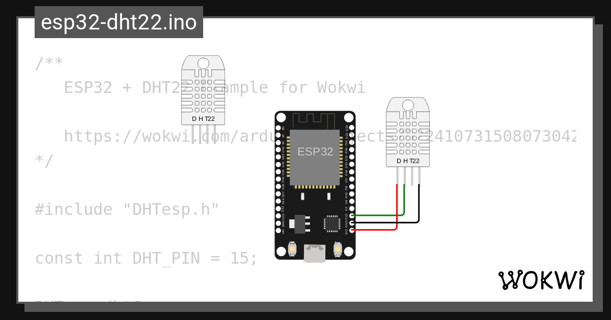 Temperature Wokwi Esp32 Stm32 Arduino Simulator