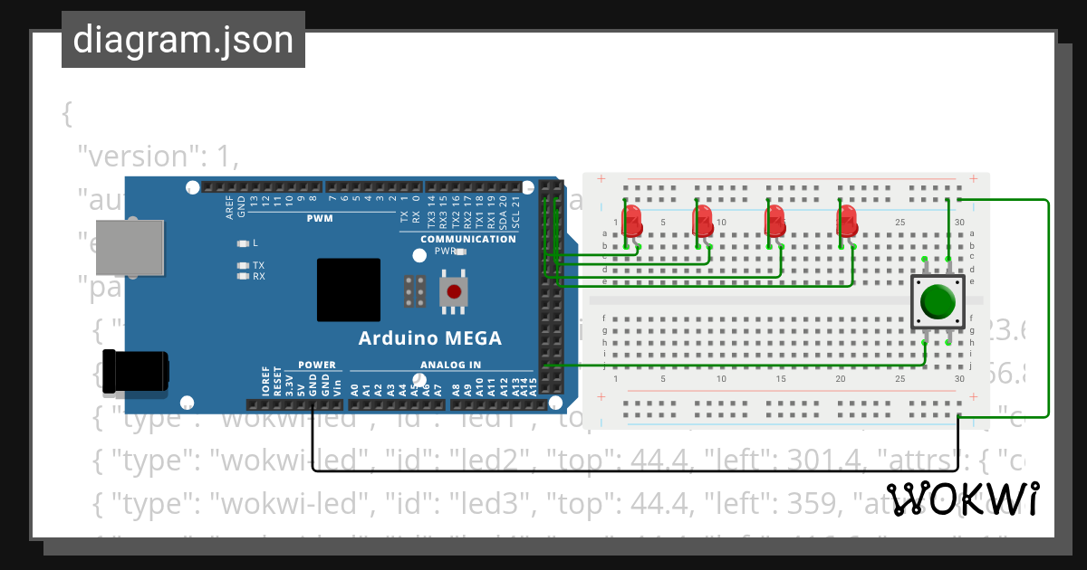 lab 2 - Wokwi ESP32, STM32, Arduino Simulator