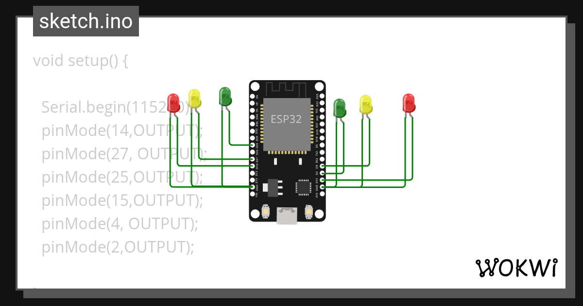 382_thrisha_traffic light Copy (2) - Wokwi ESP32, STM32, Arduino Simulator